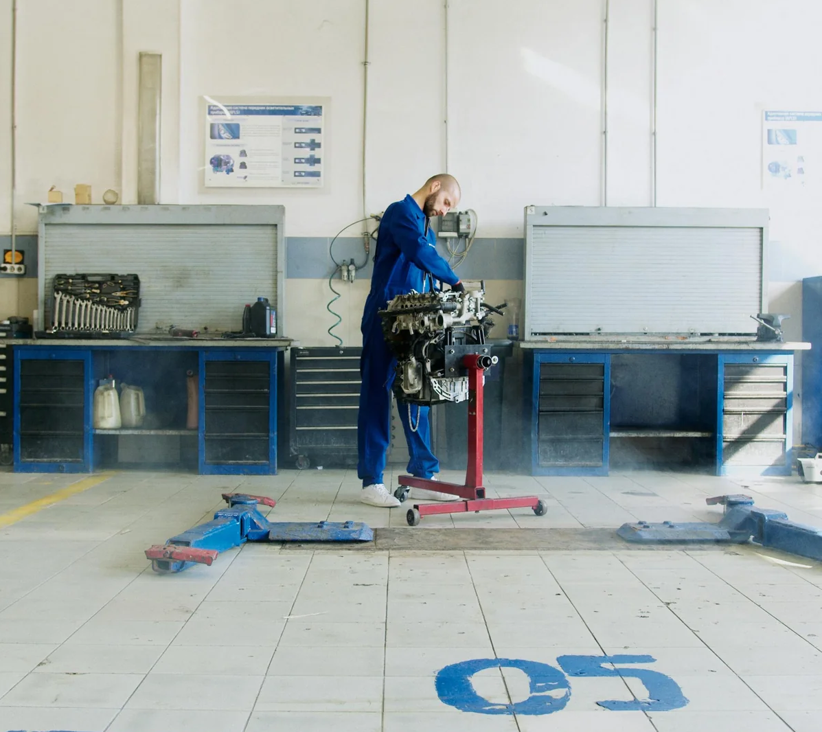 How to Clean Mechanic and Dealership Bays with a Power Washer – NOVA ...