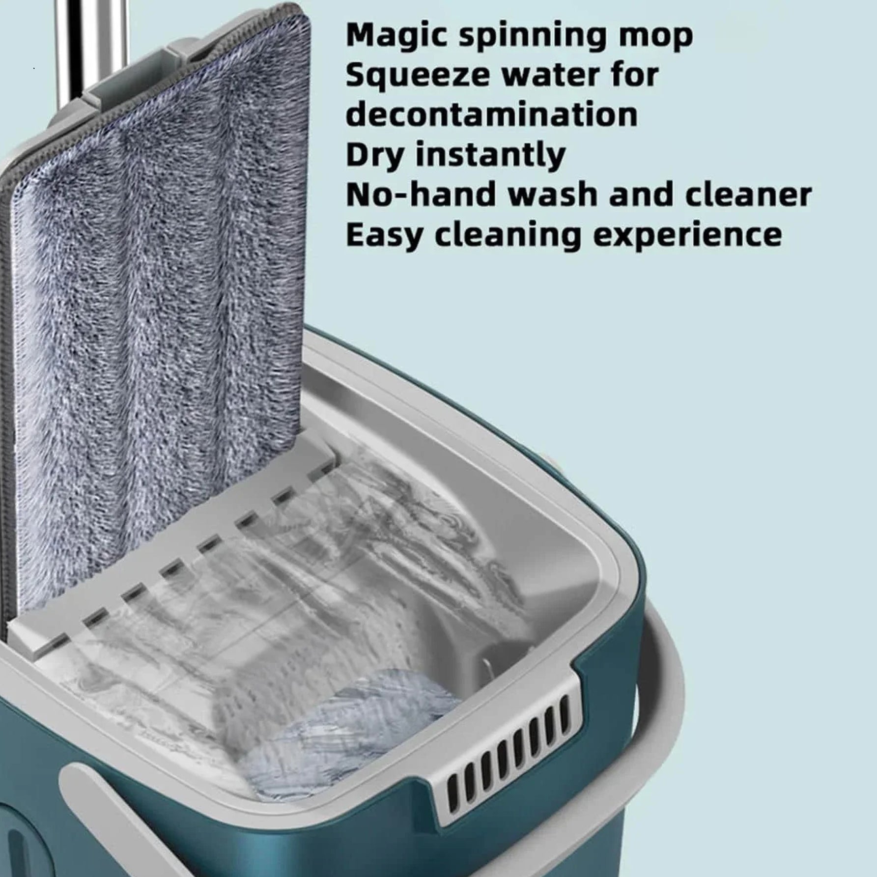 1Set Squeeze Mop Magic Floor with Bucket – NOVA BUILDING SUPPLY